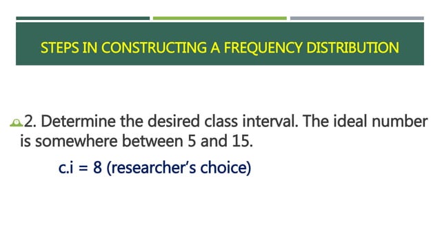 Chapter 3: Prsentation of Data | PPTX