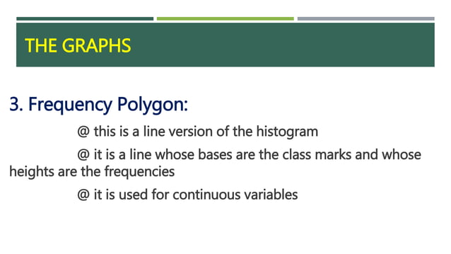 Chapter 3: Prsentation of Data | PPTX