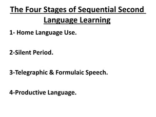 Learning a Second Language at Home and at School | PPTX | Programming ...