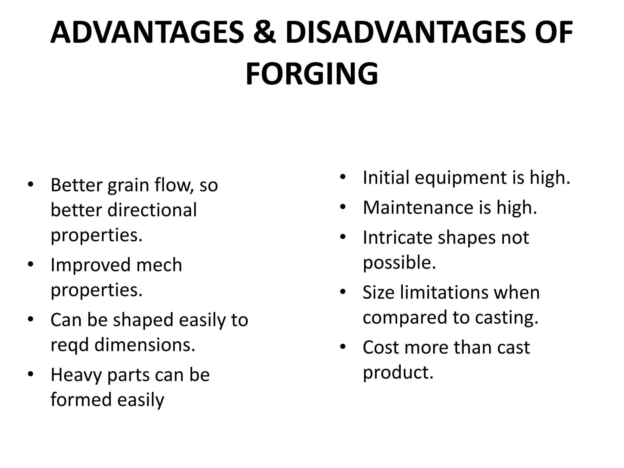 Introduction to Forging | PPTX