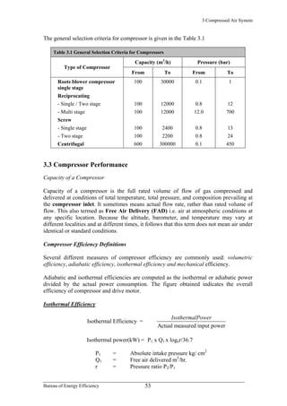Chapter 3.3 compressed air system | PDF