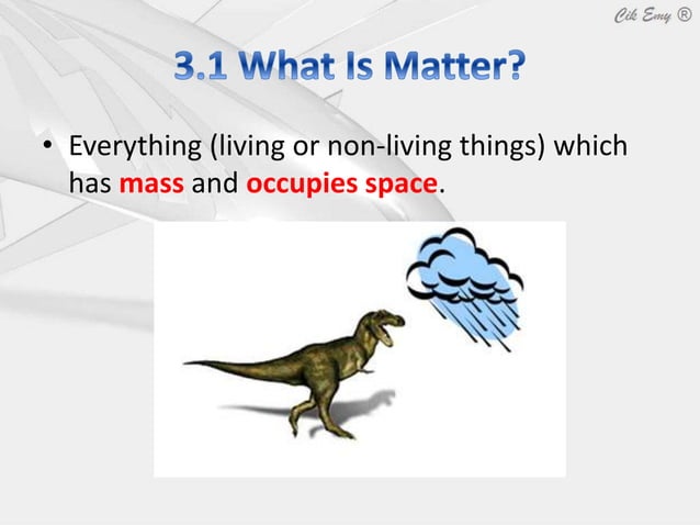Chapter 3 science form 1 | PPTX