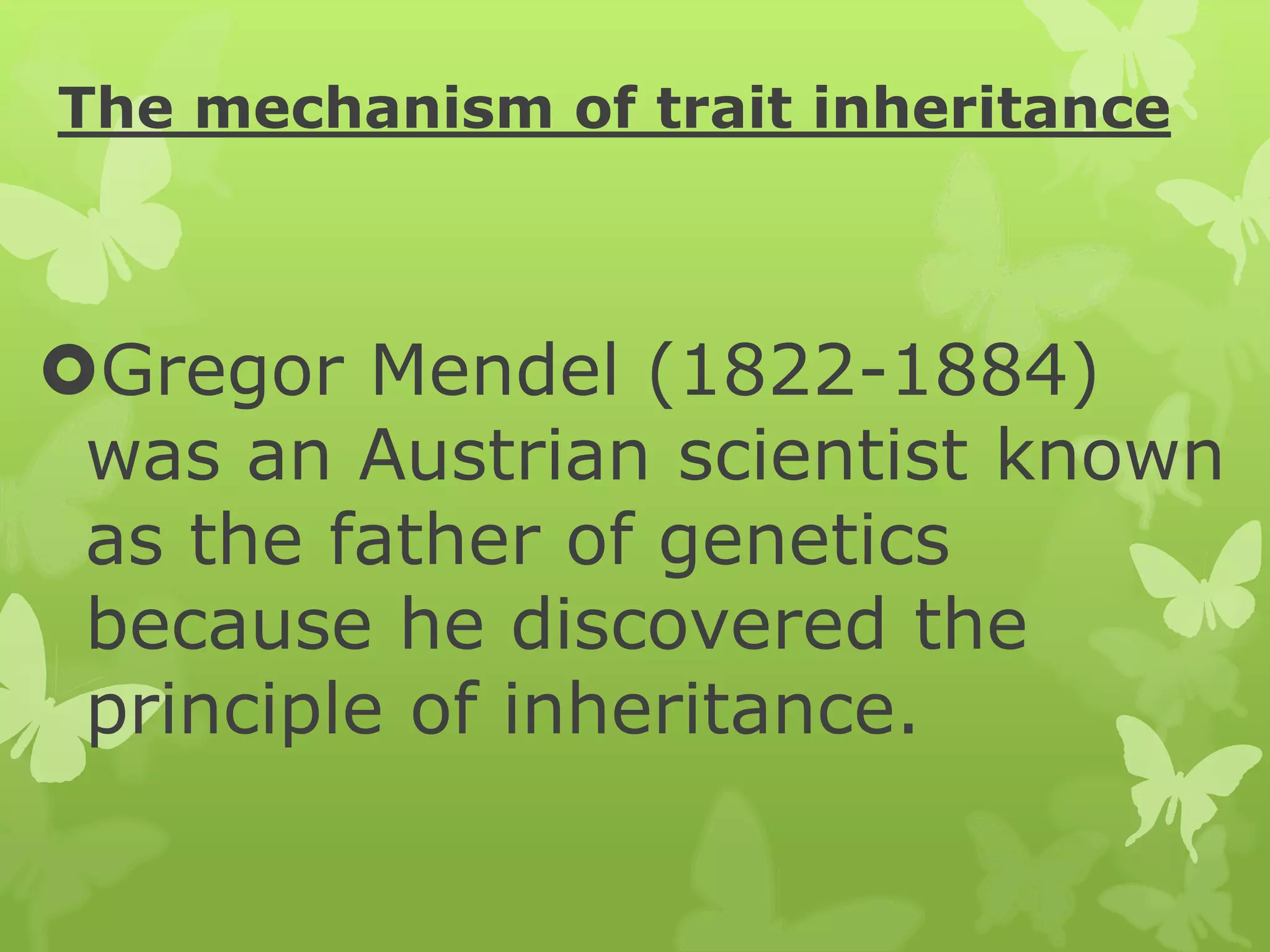 Chapter 3: HEREDITY AND VARIATIONS | PPTX