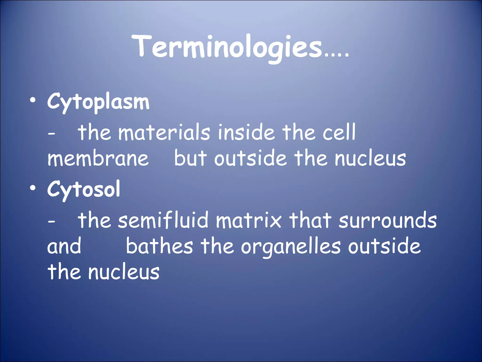 Chapter 3.cell structures and fuctions | PPT