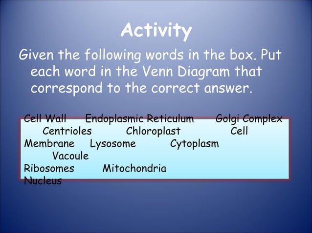 Chapter 3.cell structures and fuctions | PPT