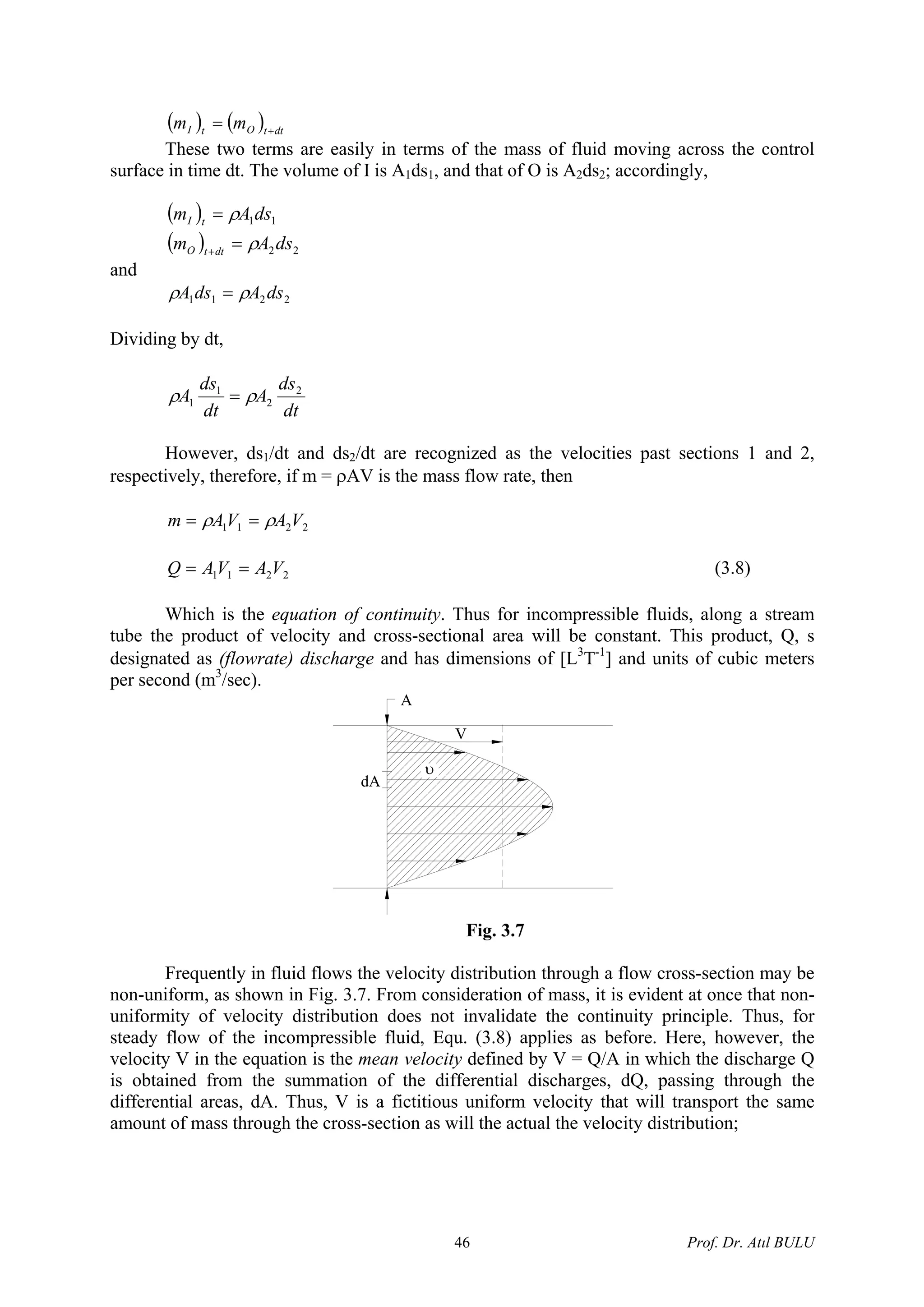 KINEMATICS OF FLUIDS (Chapter 3) | PDF