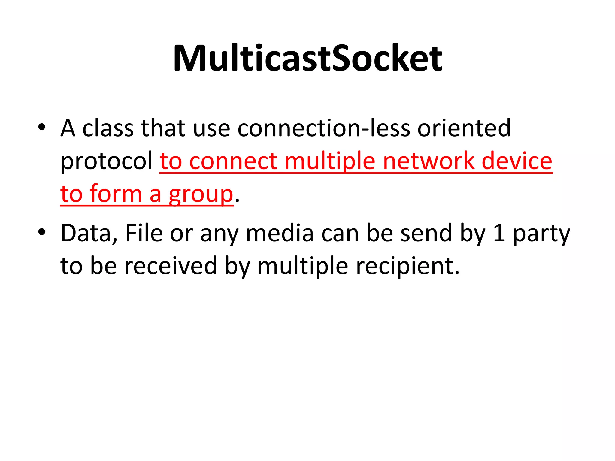 Chapter 3 : User Datagram Protocol (UDP) | PDF