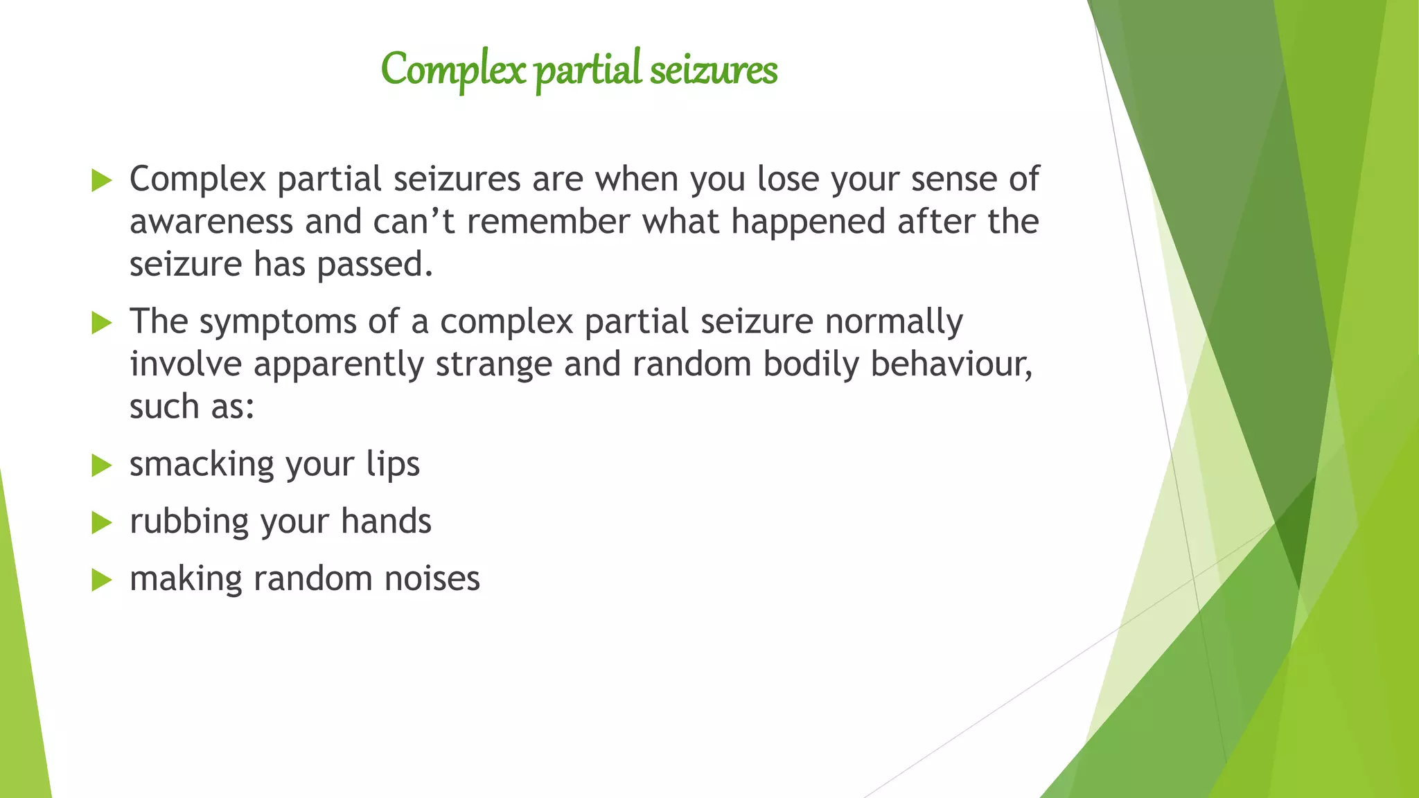 Epilepsy Awareness | PPTX