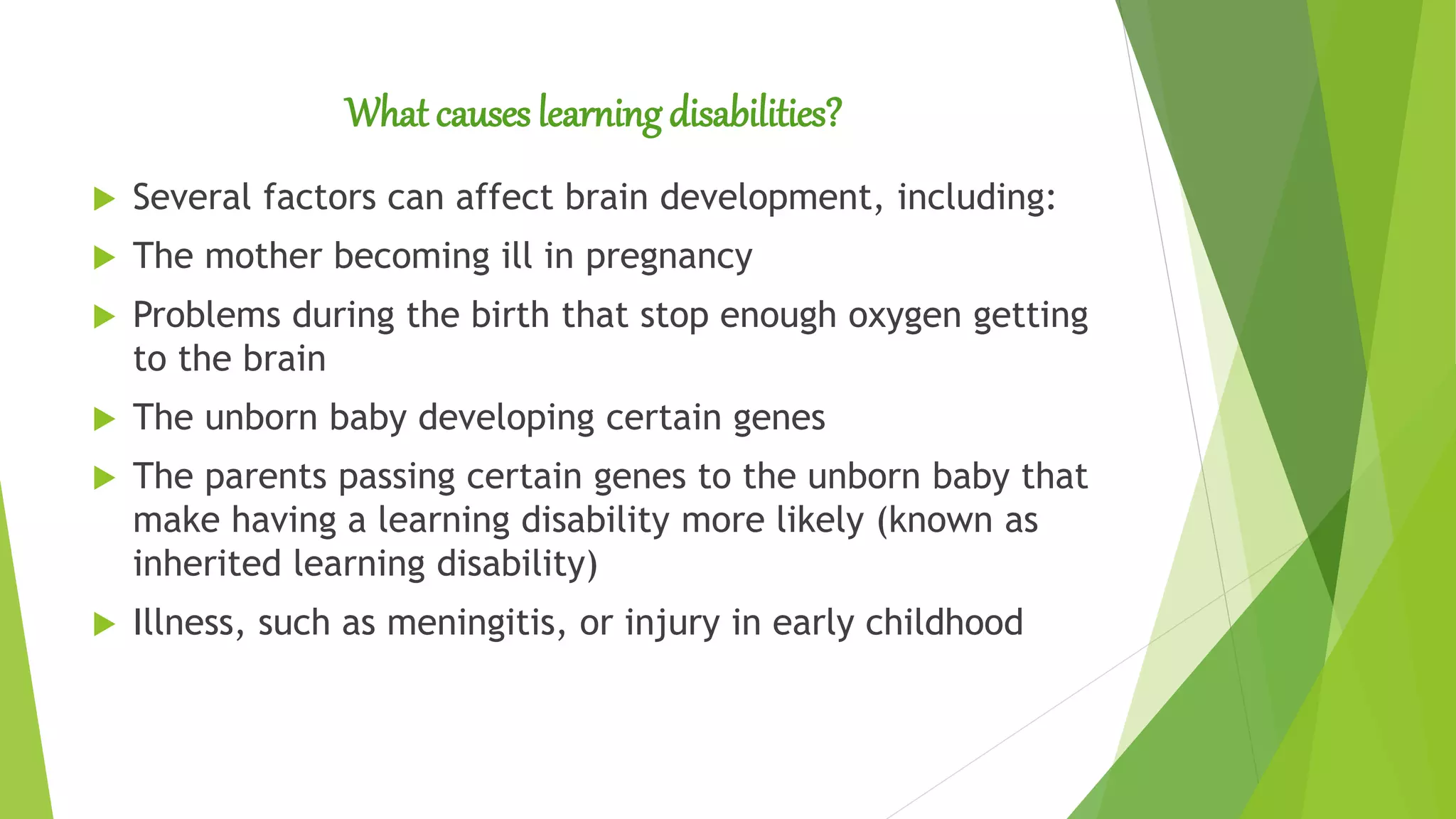 Learning Disability | PPTX