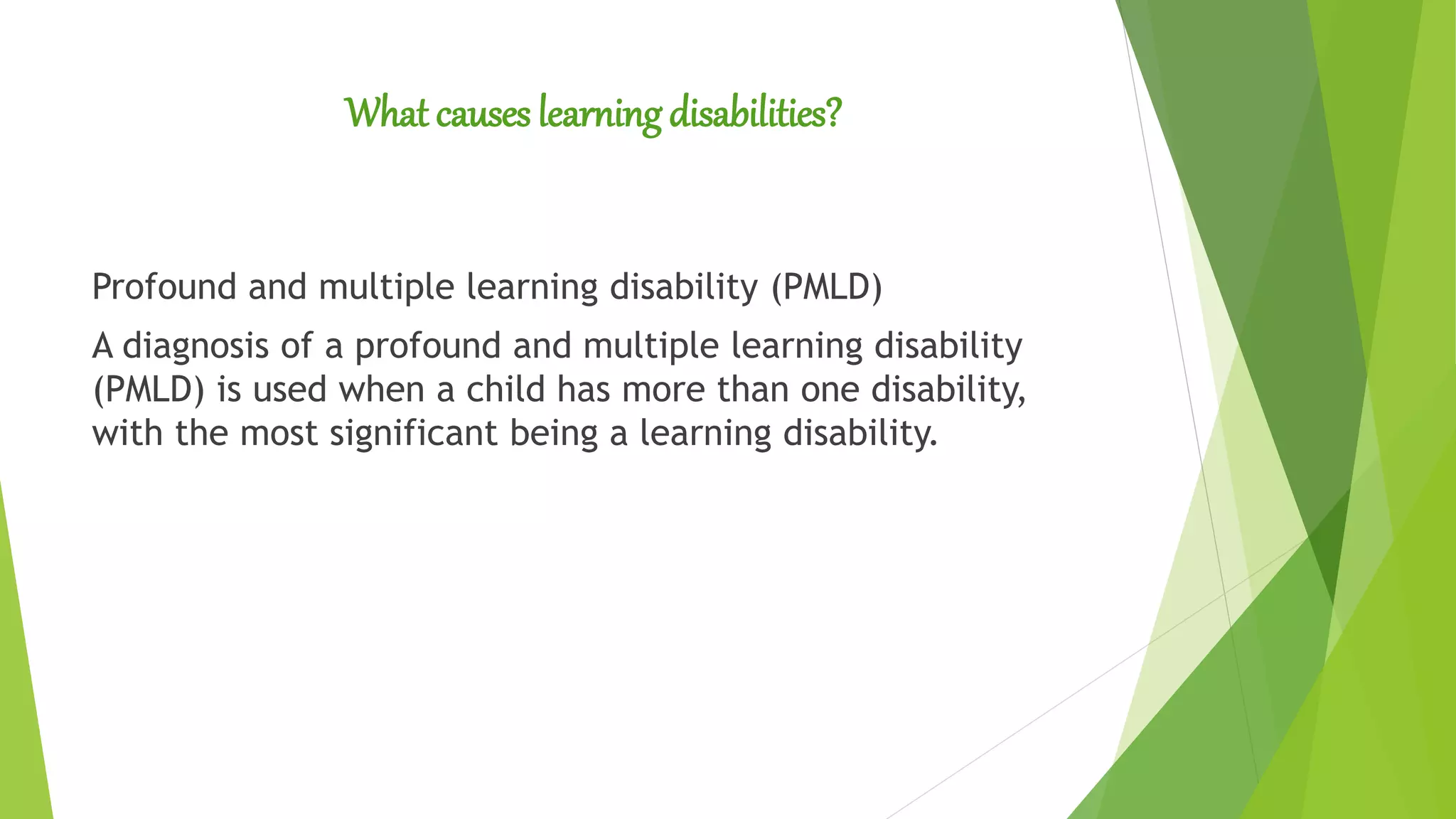 Learning Disability | PPTX
