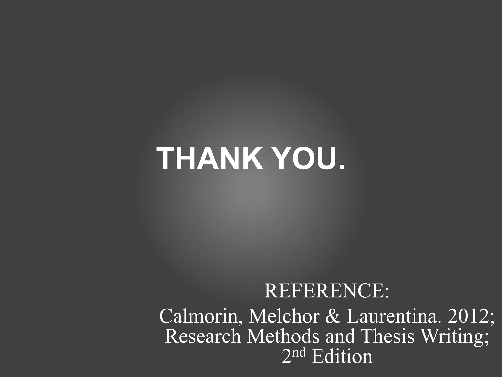 Chapter 3 Research with Examples | PPTX