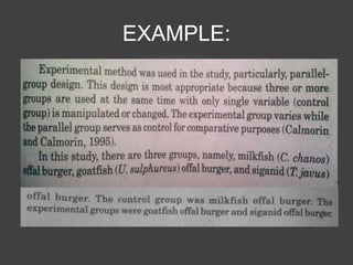 Chapter 3 Research with Examples | PPTX