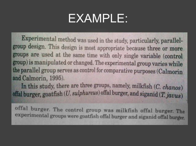 Chapter 3 Research with Examples | PPTX | Chemistry | Science