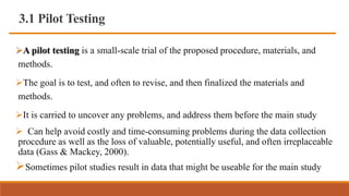 Chapter 3-different ways of data gathering | PPT