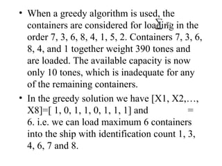 Greedy method by Dr. B. J. Mohite | PPT