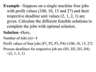 Greedy method by Dr. B. J. Mohite | PPT