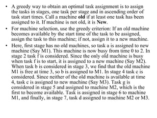Greedy method by Dr. B. J. Mohite | PPT