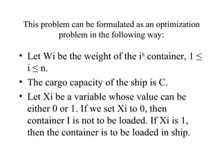 Greedy method by Dr. B. J. Mohite | PPT