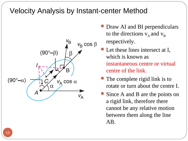 Chapter 3. velocity analysis (IC,GRAPHICAL AND RELATIVE VELOCITY METHOD) | PDF | Physics | Science