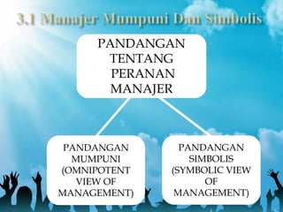 Chapter 3 - Pengantar Manajemen | PPTX