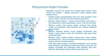 Kajian Pustaka -- By Lila Setiyani | PPTX