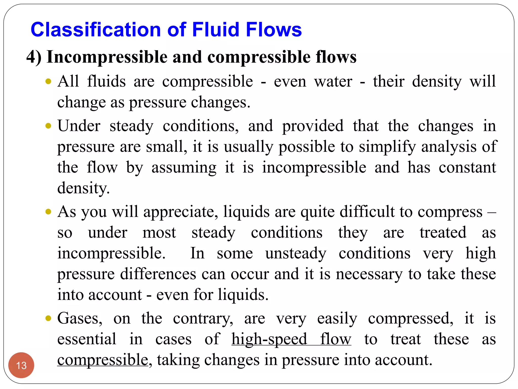 Fluid Mechanics Chapter 3. Integral relations for a control volume | PDF