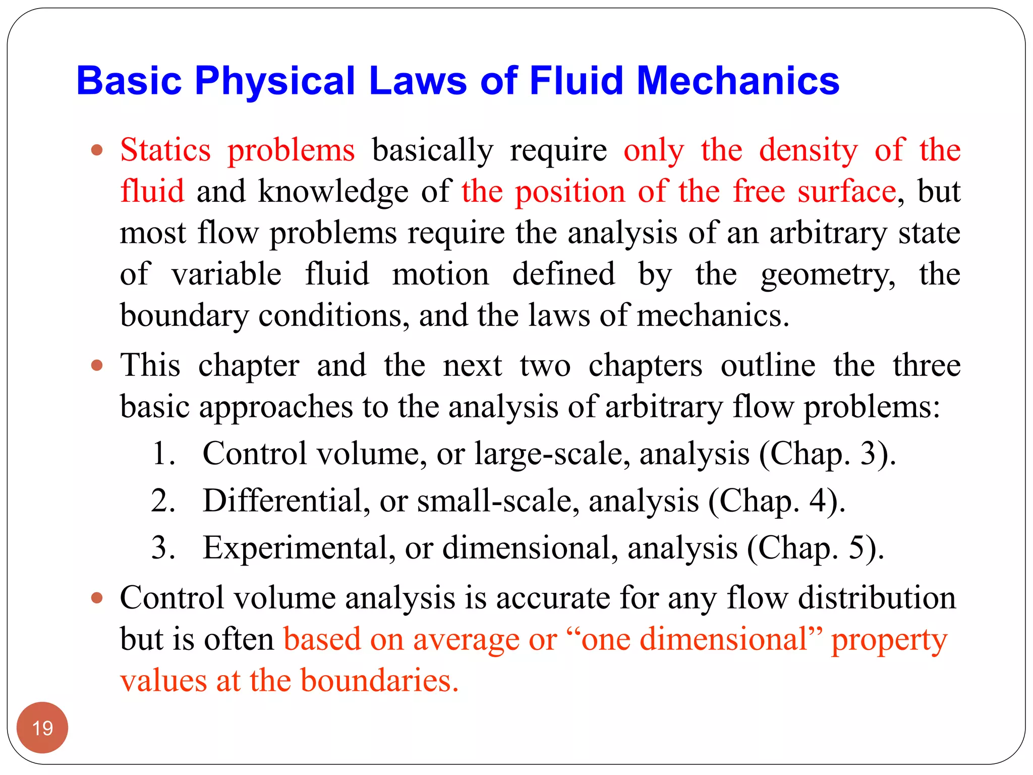Fluid Mechanics Chapter 3. Integral relations for a control volume | PDF | 3-D Graphics ...