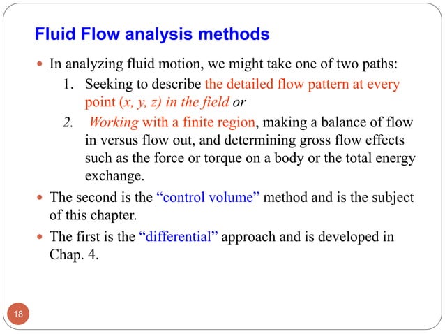 Fluid Mechanics Chapter 3. Integral relations for a control volume | PDF | 3-D Graphics ...
