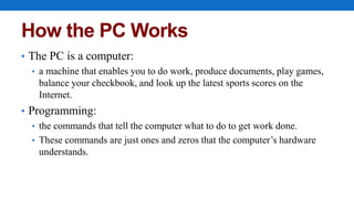 Lecture 3: The Visible PC | PDF