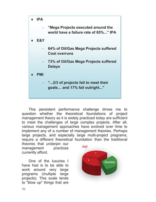 Theory of Management of Large Complex Projects - Chapter 3 | PDF