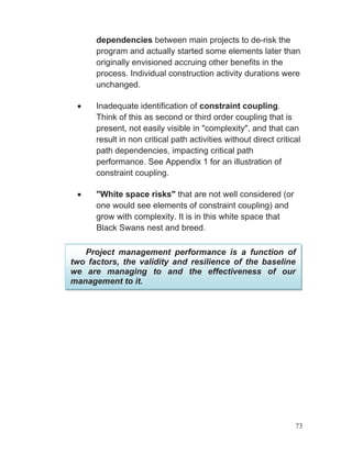 Theory of Management of Large Complex Projects - Chapter 3 | PDF