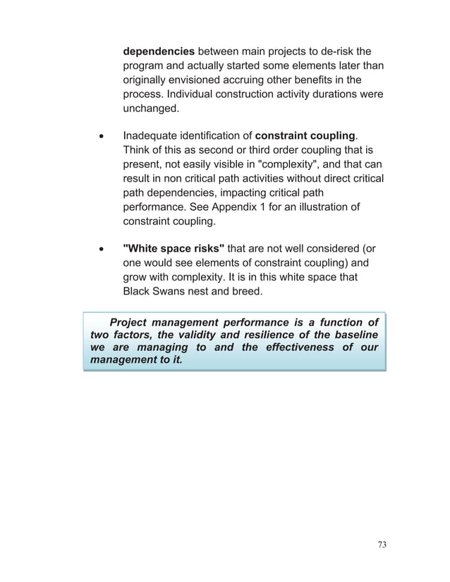 Theory of Management of Large Complex Projects - Chapter 3 | PDF
