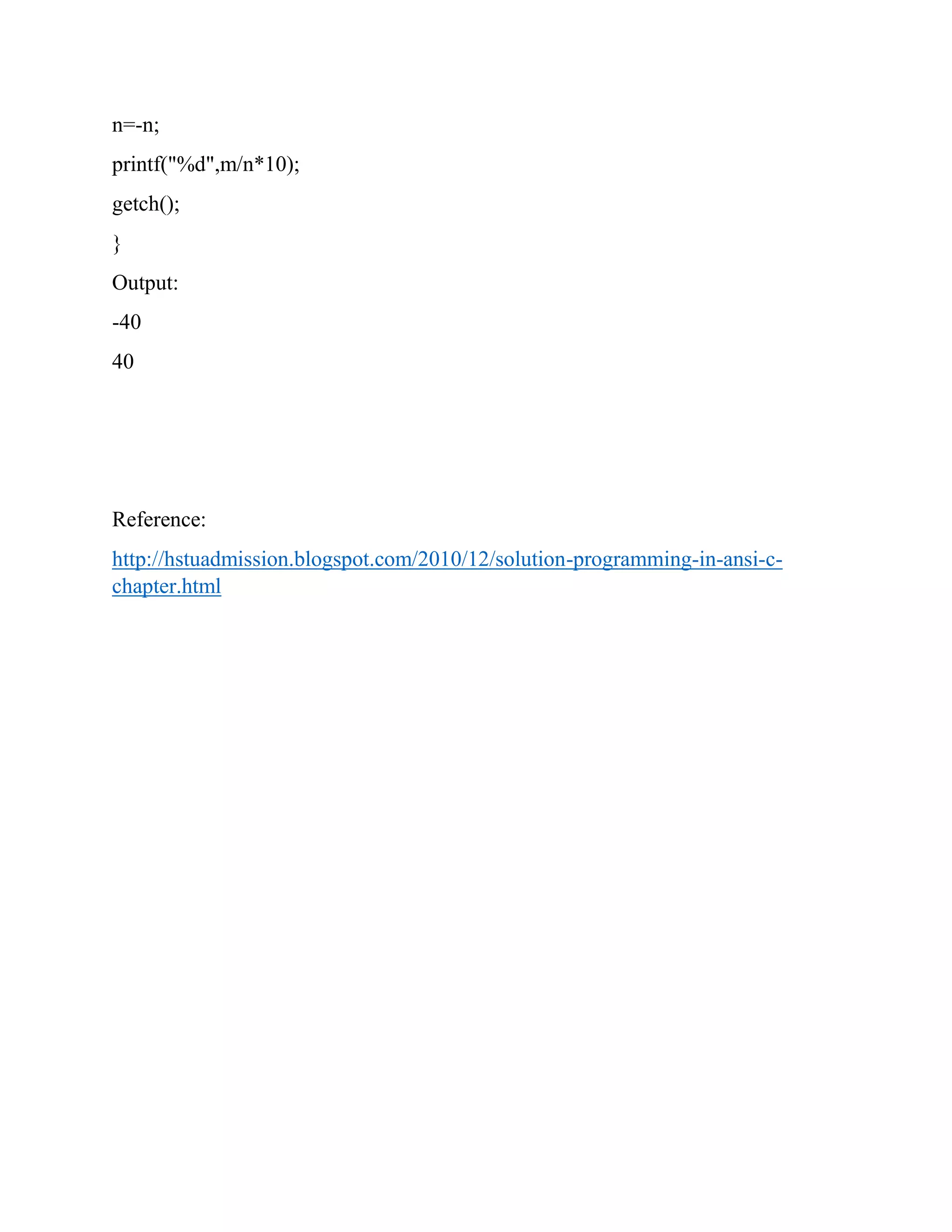 Chapter 3 : Balagurusamy Programming ANSI in C | PDF