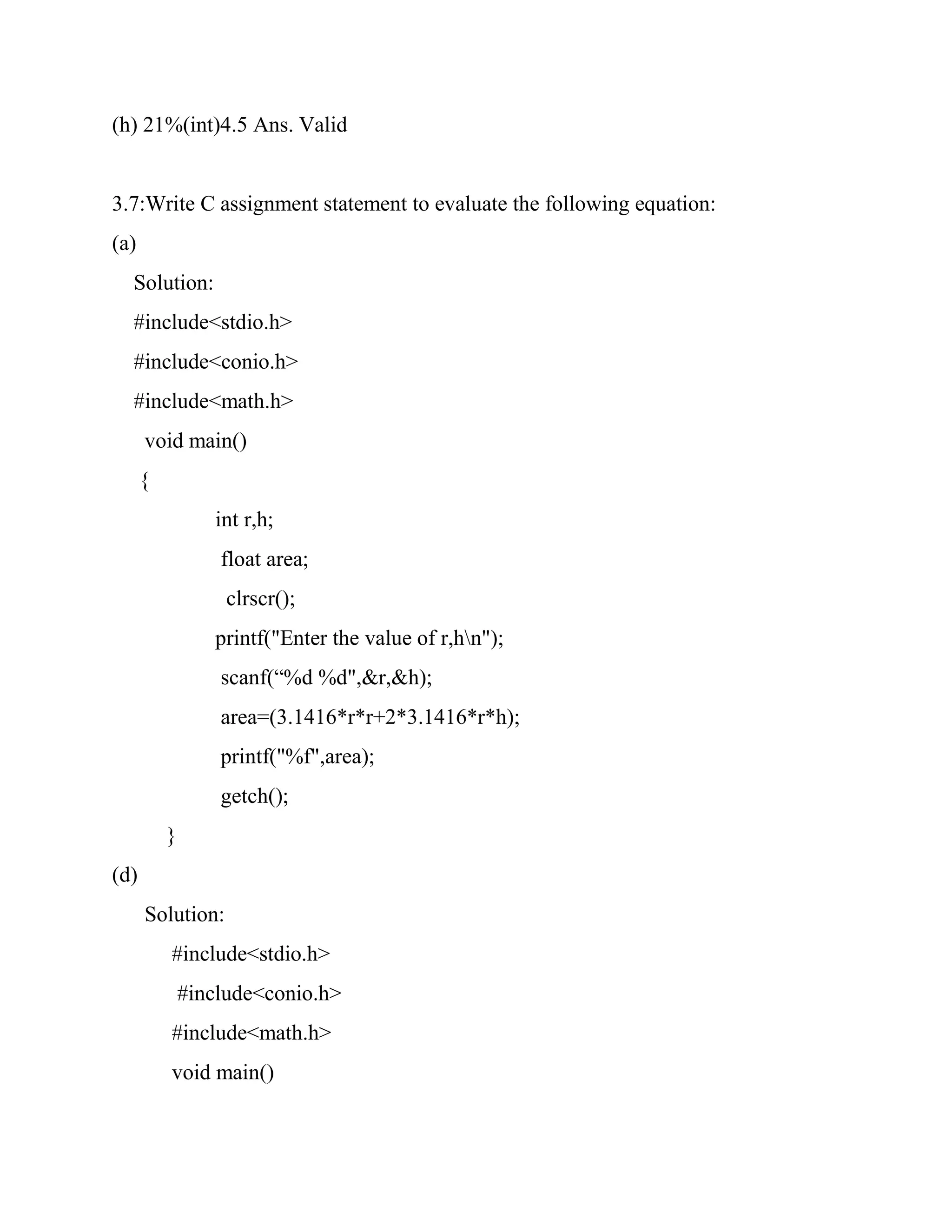 Chapter 3 : Balagurusamy Programming ANSI in C | PDF