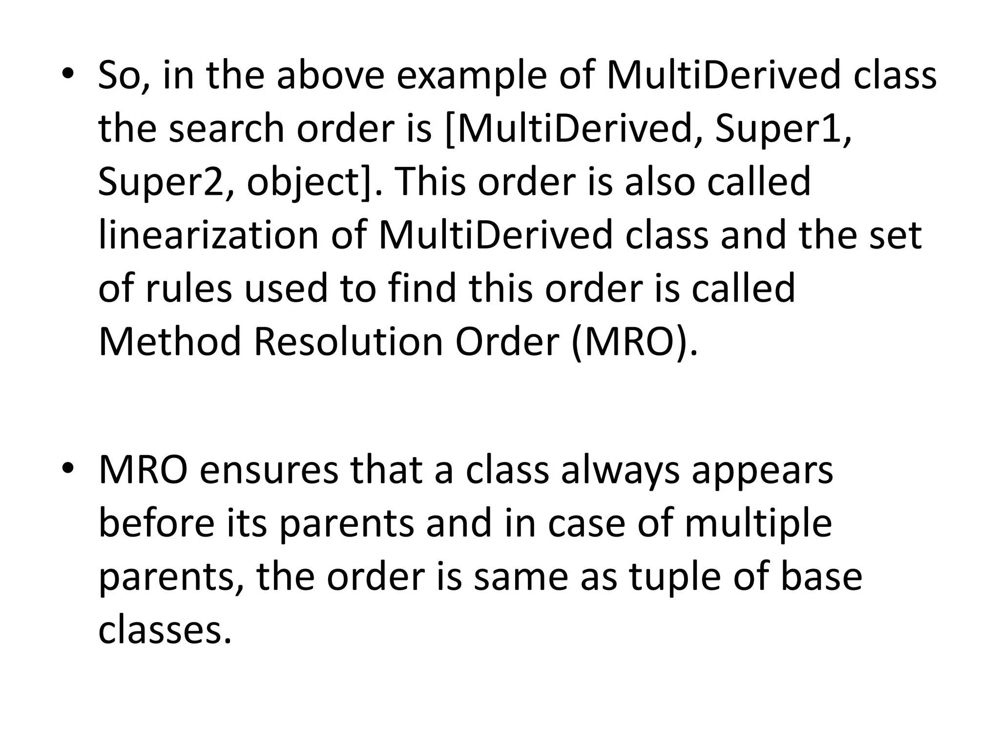 PYTHON-Chapter 3-Classes and Object-oriented Programming: MAULIK ... PYTHON-Chapter 3-Classes and Object-oriented Programming: MAULIK ...