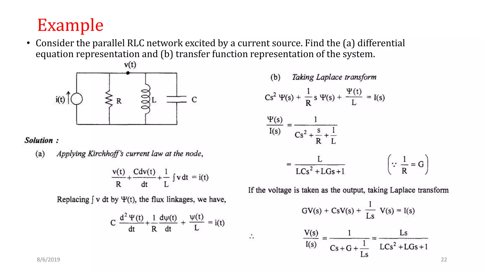 Chapter 3 mathematical modeling of dynamic system | PPTX