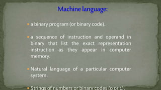 Instruction Set and Assembly Language Programming | PPTX