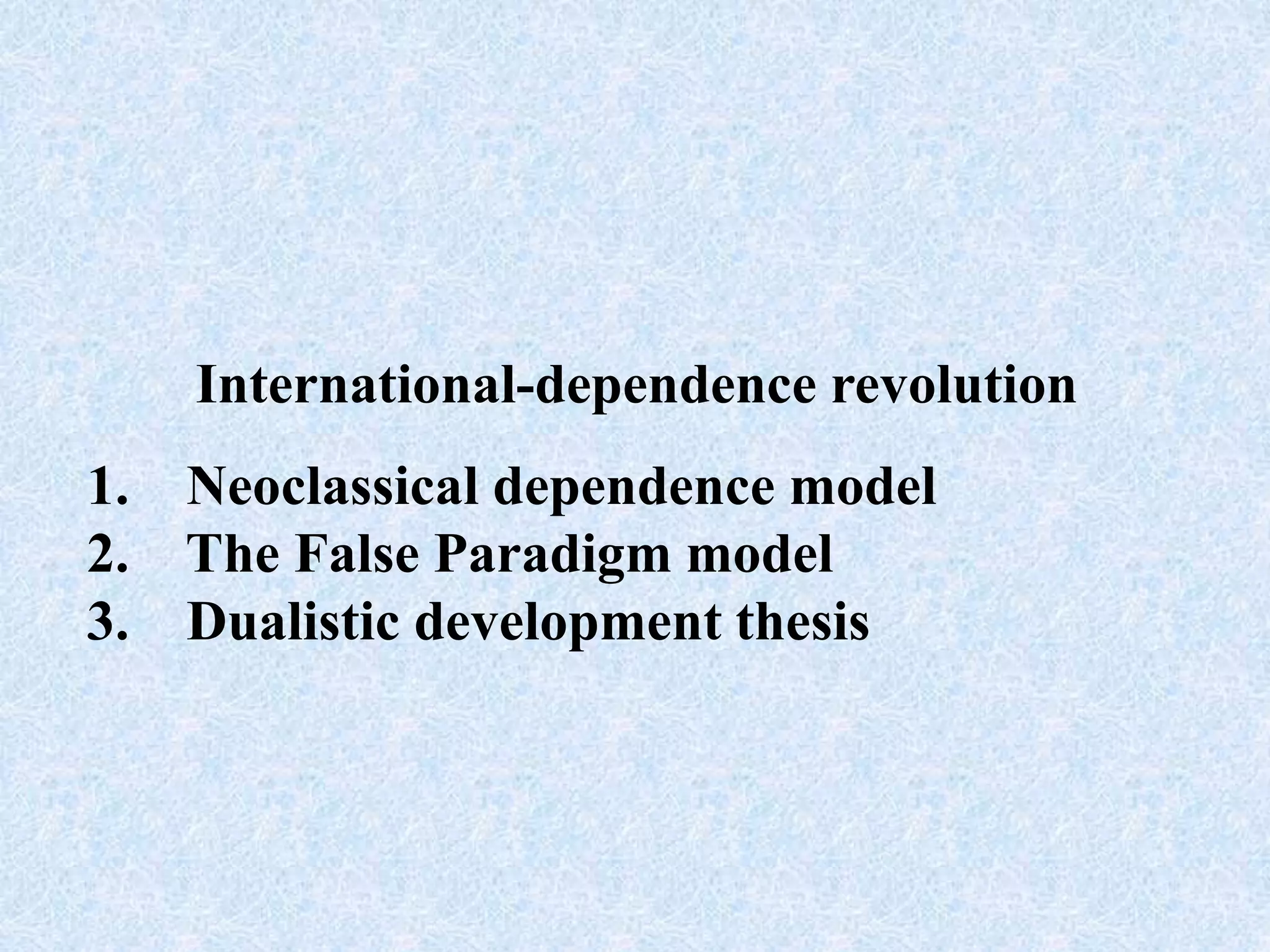 Chapter 3-1 Classic Growth and Development Models.ppt