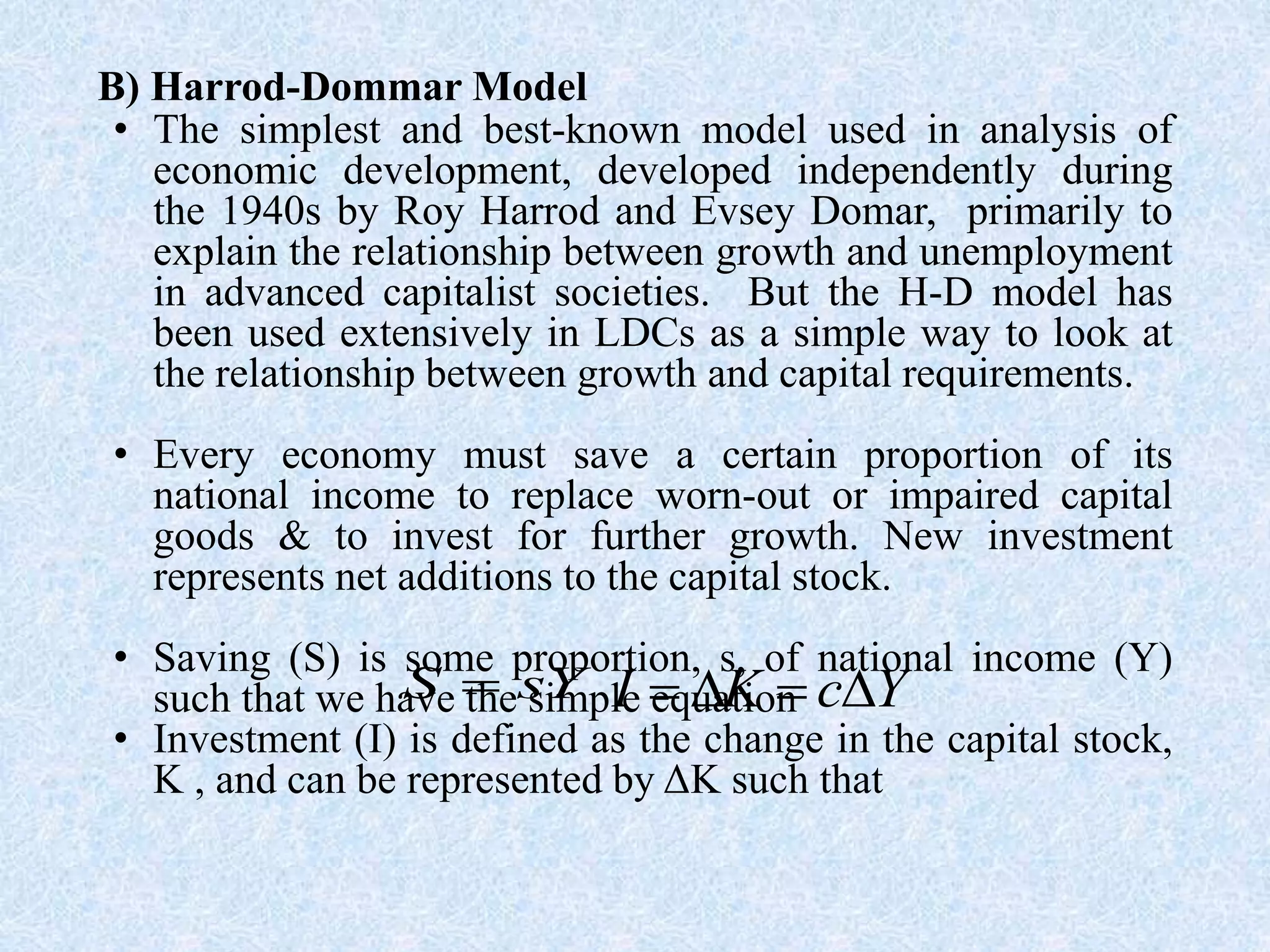 Chapter 3-1 Classic Growth and Development Models.ppt