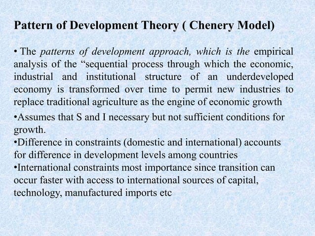 Chapter 3-1 Classic Growth and Development Models.ppt | Economy ...