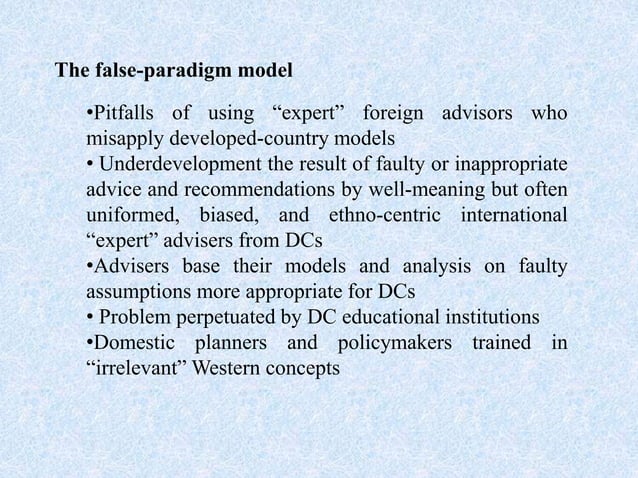 Chapter 3-1 Classic Growth and Development Models.ppt | Economy ...