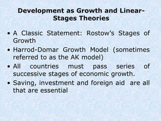 Chapter 3-1 Classic Growth and Development Models.ppt