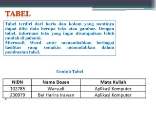 Chapter 3 - Table | PPTX