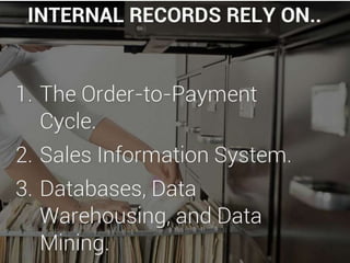 What are useful internal records for the mis system? | PPT