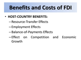foreign direct investment msmsmsmammzmznnxnx | PPT