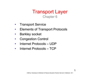 Chapter3-2-TransportLayer.pptx lecture note | PPT