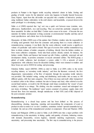 Recycled textile Materials | DOCX