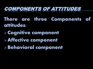 Attitudes & Job Satisfaction | PPT