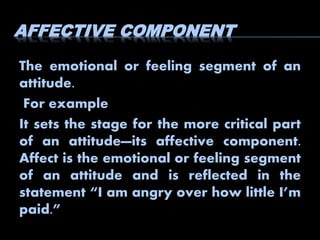 Attitudes & Job Satisfaction | PPT