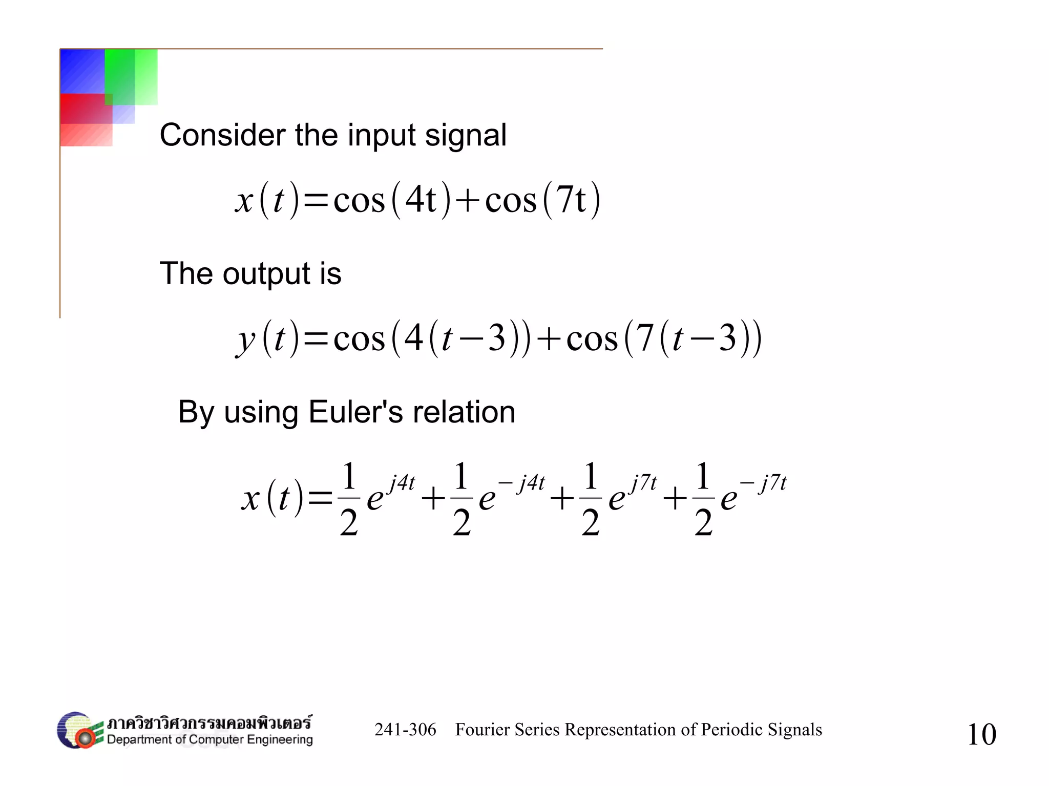Chapter3 - Fourier Series Representation of Periodic Signals | PDF ...